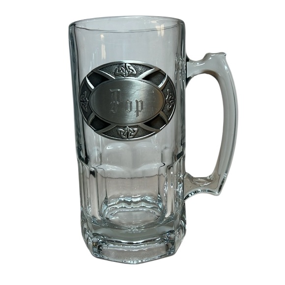 macho mug | Dining | Clear Glass Tankard Pop | Poshmark